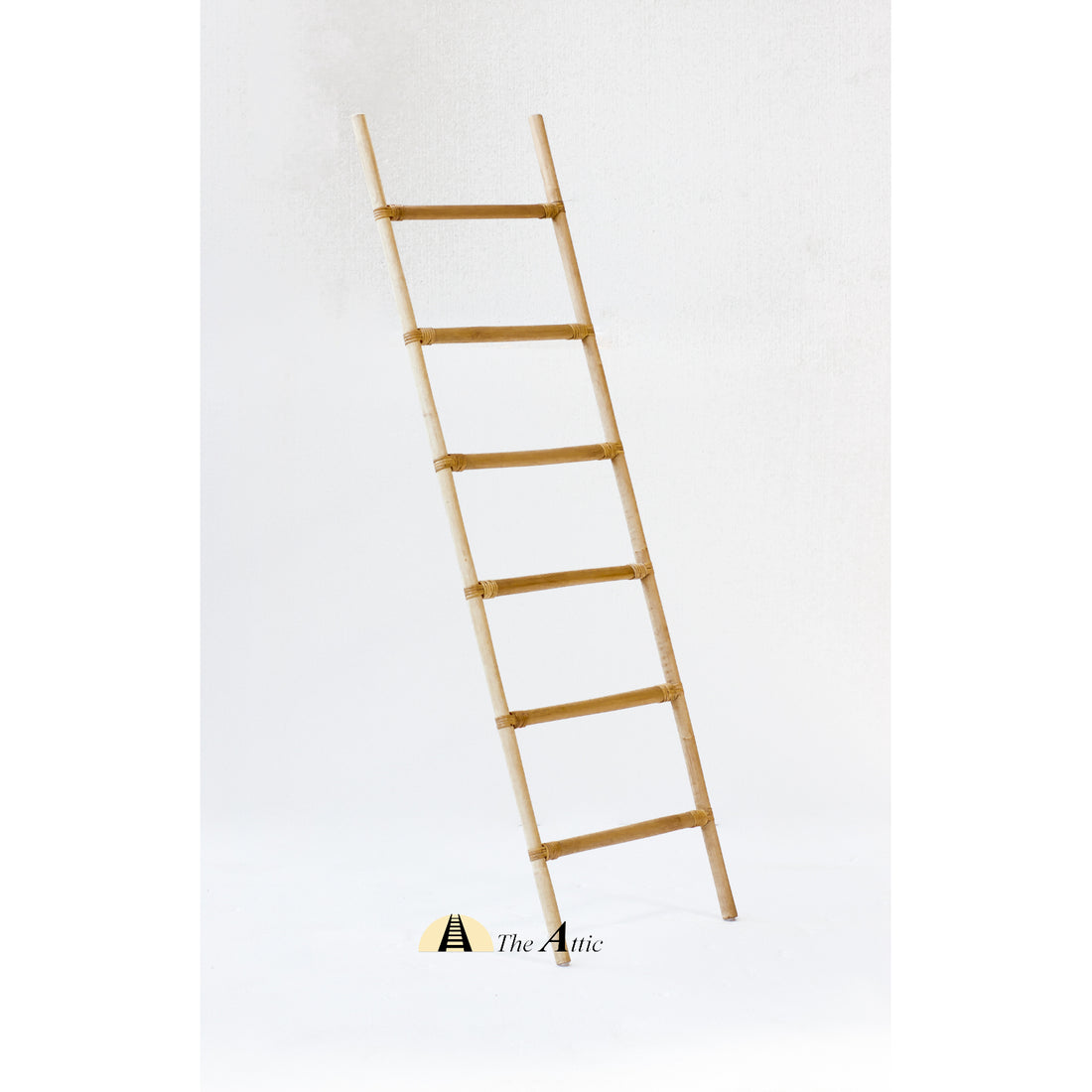 Decorative Natural Rattan Ladder - The Attic Dubai